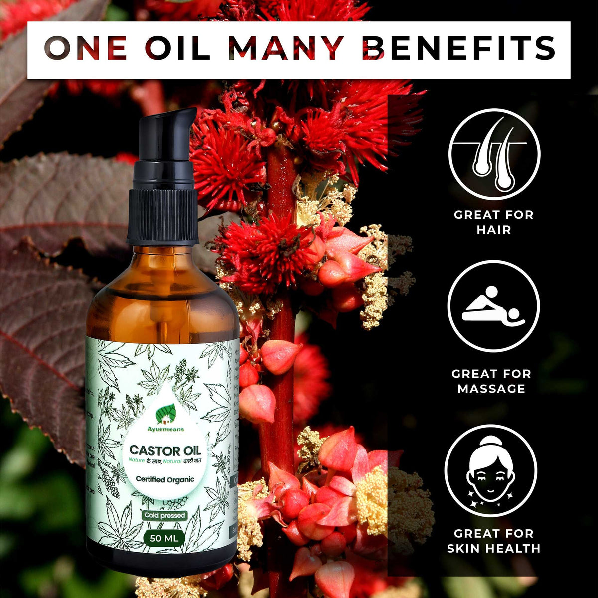 Cold-Pressed Castor Oil Benefits for Hair and Skin | Nourish and ...