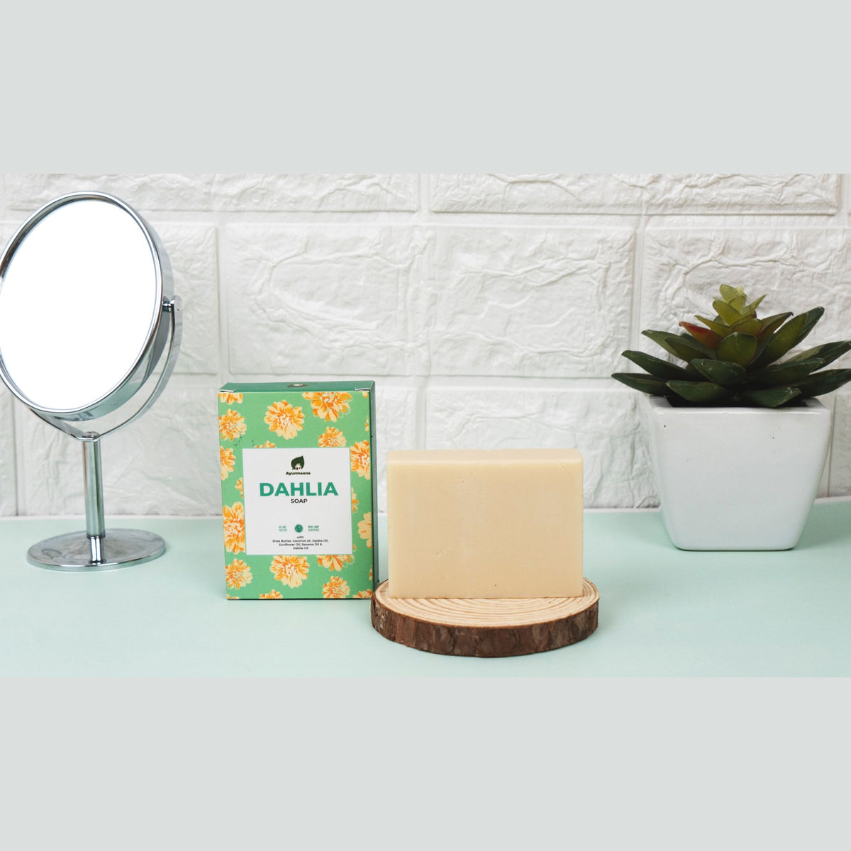 Revitalizing Dahlia Soap (3 Bars) – Ayurmeans